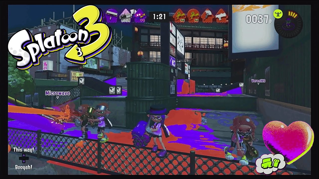 Splatoon 3 - Splatfest #8 Money vs Fame vs "Love" Open - YouTube