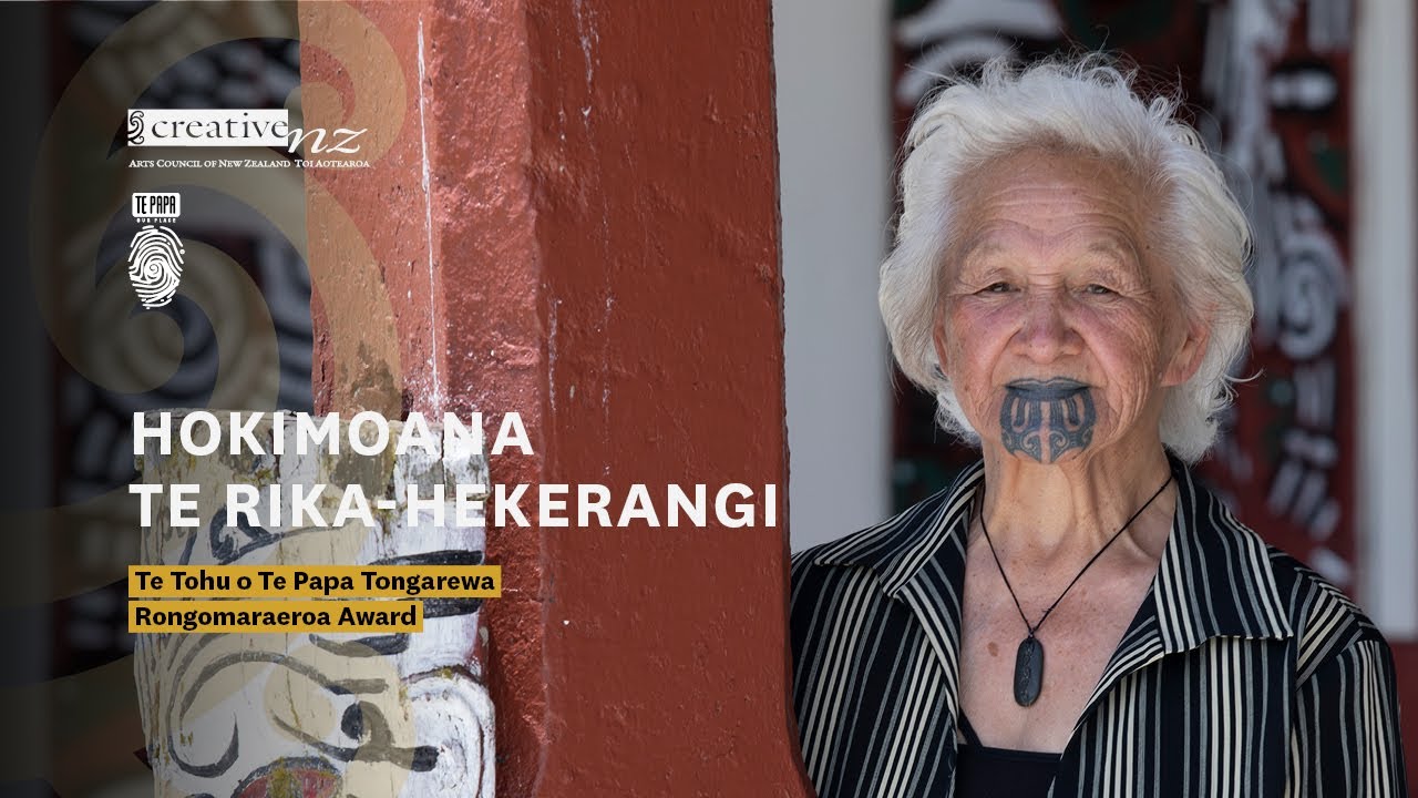Hokimoana Te Rika Hekerangi - Te Waka Toi Awards 2021 - YouTube