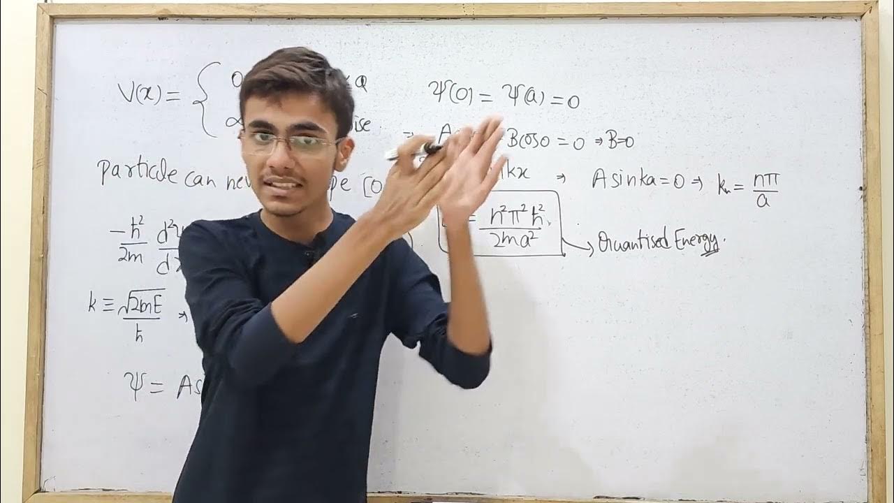 IIT-JAM|The Infinite Square Well|Quantum Mechanics|Sarim Khan|@skwonderkids5047. - YouTube