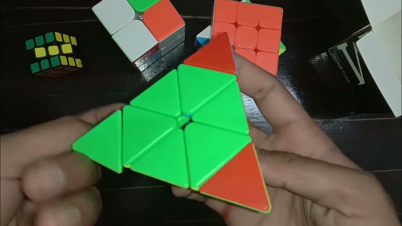 unboxing of pyraminx cube | how to solve pyraminx cube | how to solve ...