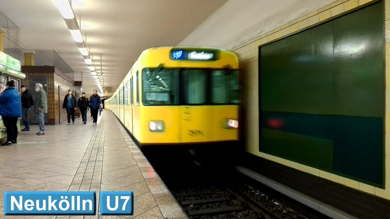 Neukölln U7 : U-Bahn Berlin ( BVG F92 ) - YouTube