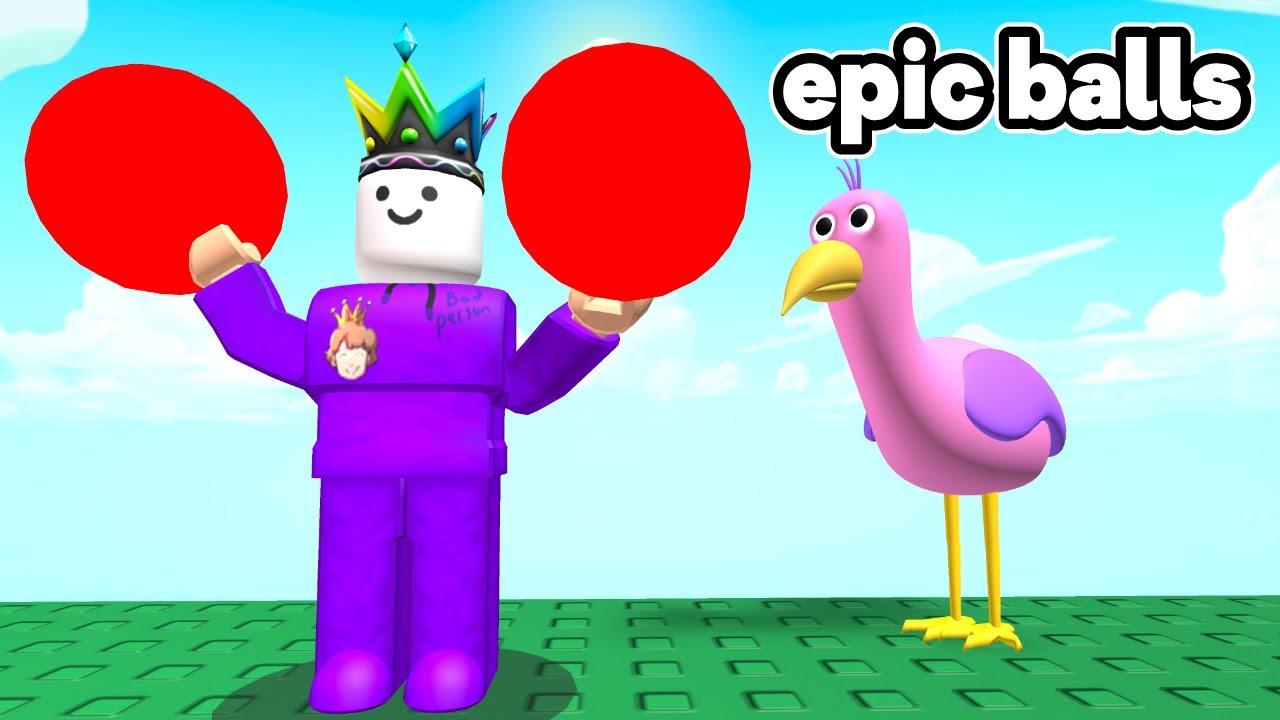 Roblox I Used My EPIC Balls On Animals - YouTube