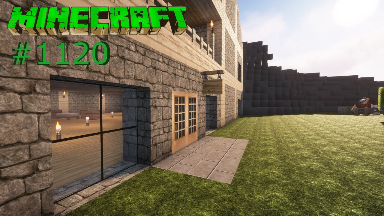MINECRAFT #1120 💎 Berghotel zum lachenden ROSTI - YouTube