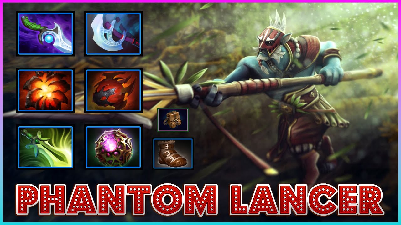 Phantom Lancer - Dota 2 Gameplay [Pro League] - YouTube