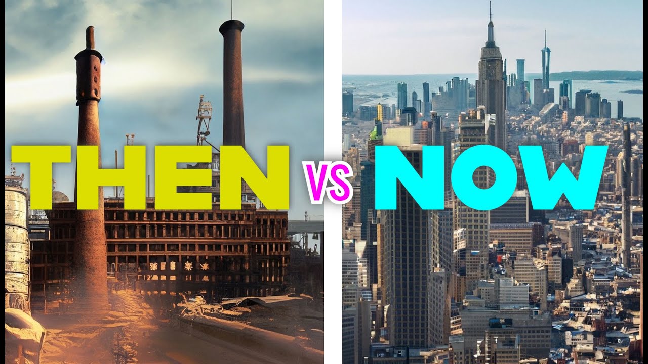 'Travel Through Time: New York City Then and Now' - YouTube