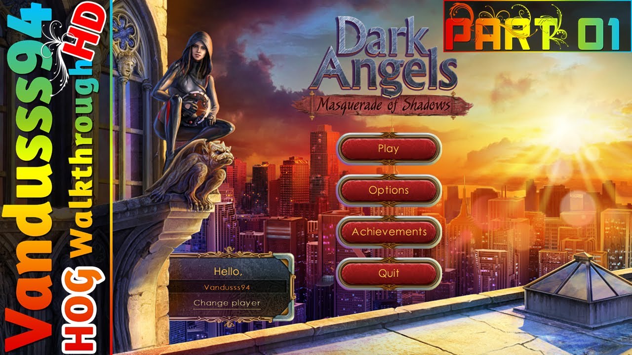 Dark Angels: Masquerade Of Shadows Walkthrough Part 1: Strange ...