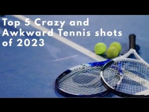 Smash Hits and Epic Misses: Craziest & Awkward Tennis Shots of 2023 ...