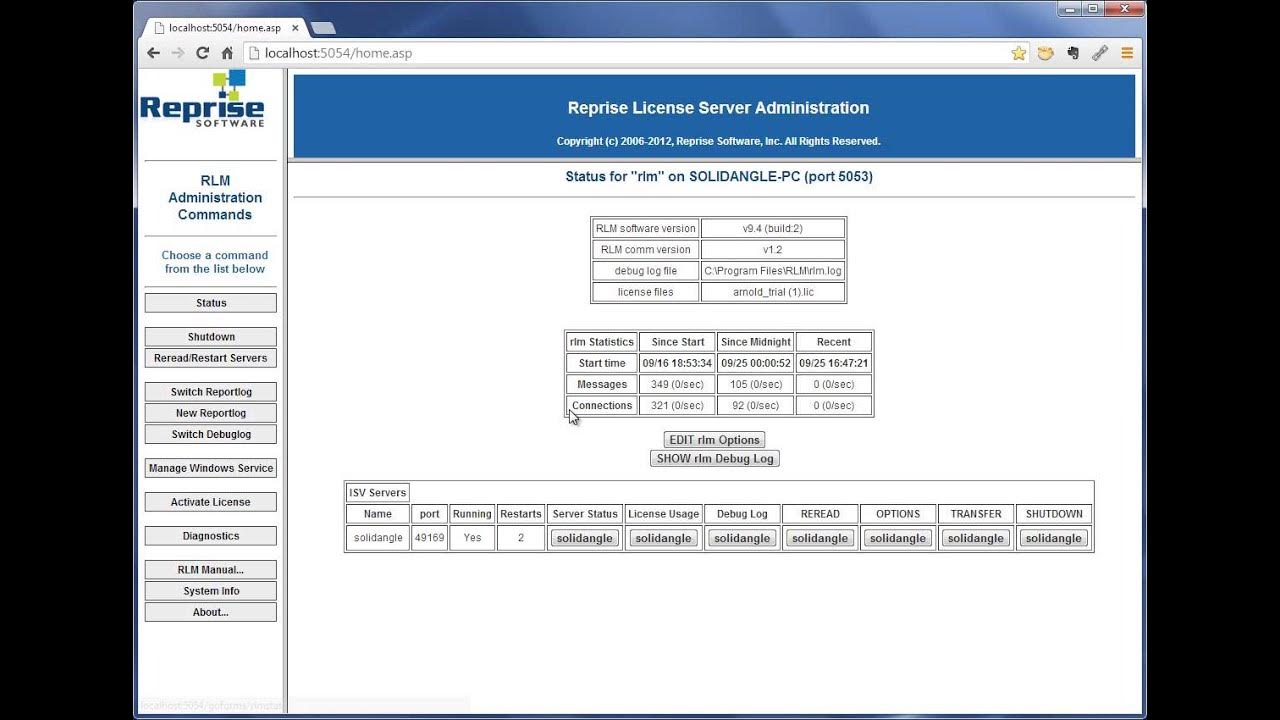 [RLM] Installing a new license - YouTube