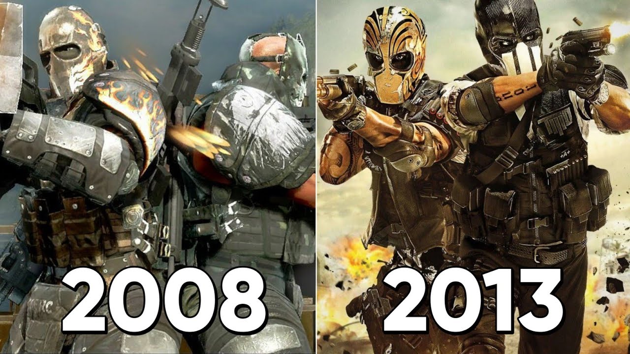 Evolution of Army of Two Games (2008-2013) - YouTube