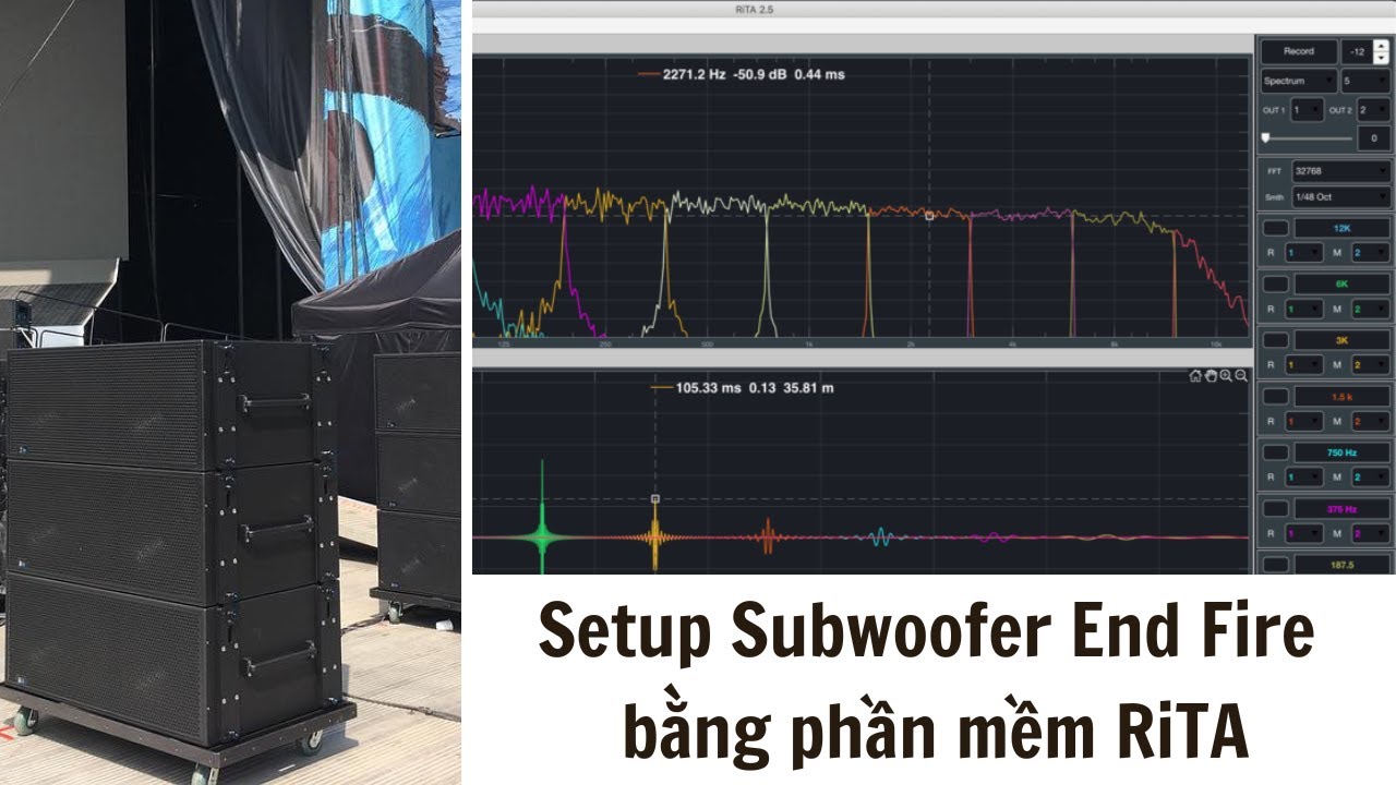 Setup Subwoofer End Fire nhanh bằng phần mềm RiTA - YouTube