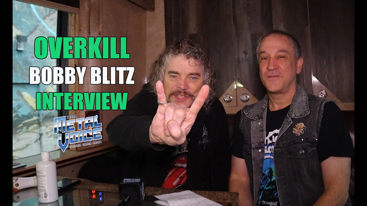 OVERKILL Bobby 'Blitz' Ellsworth Interview-New Music? DD Verni, Iron ...