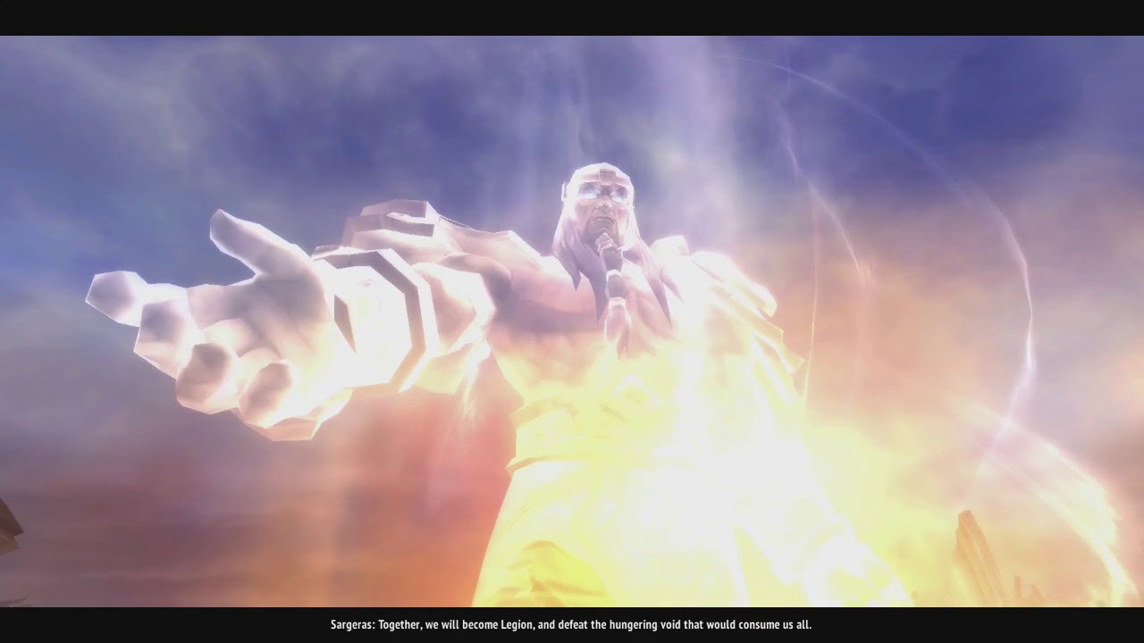 Argus Cutscene 7 - SARGERAS' OFFER (World of Warcraft) - YouTube