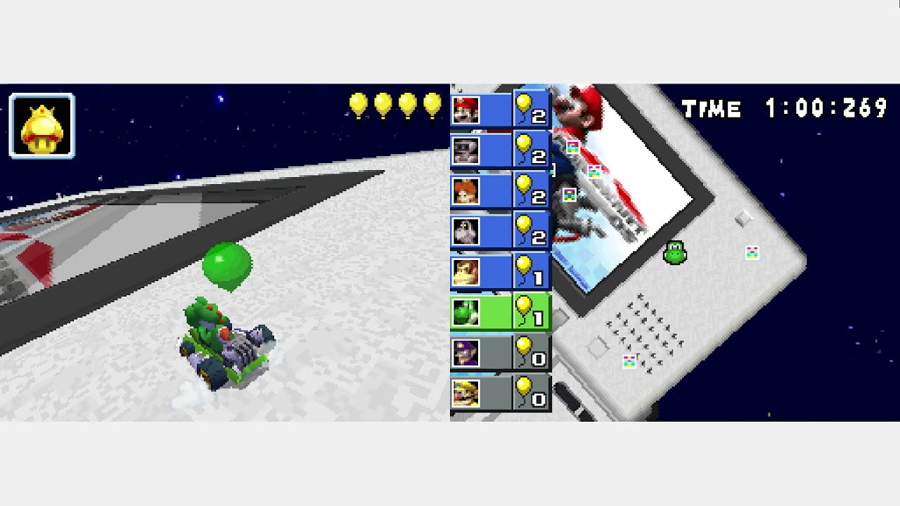 Mario Kart DS Balloon Battle on Nintendo DS - YouTube
