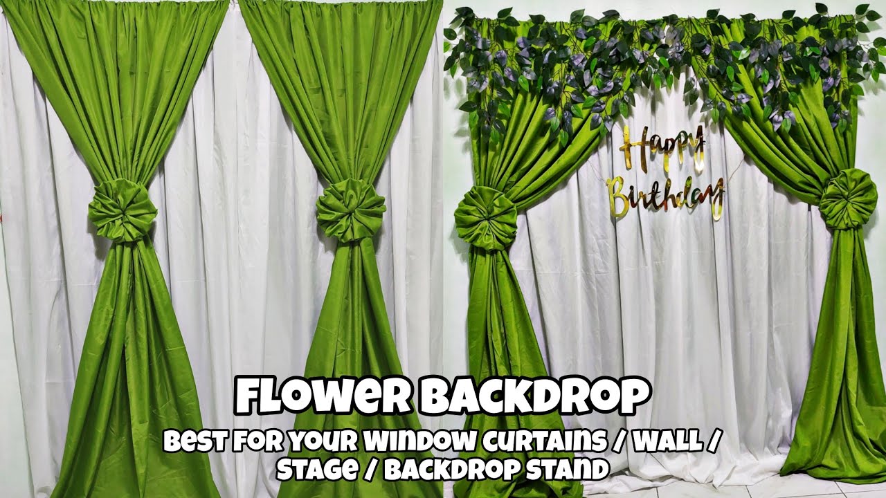 Flower Backdrop-1 Best for your #Window #Wall #Stage #Backdropstand # ...