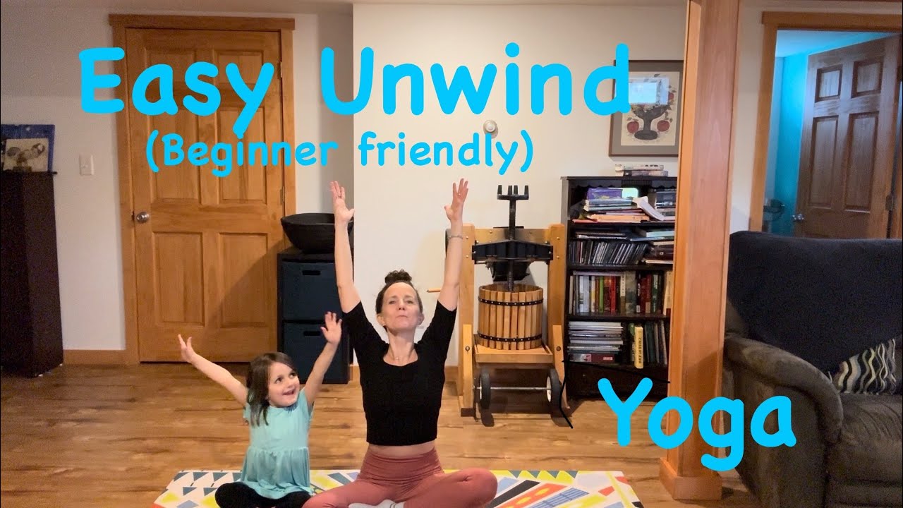 15 Minute Easy Unwind (Beginner Friendly!) - YouTube