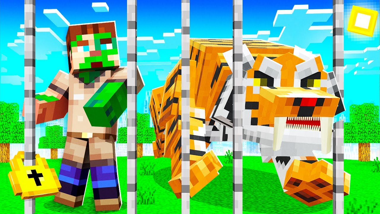 I OPENED a ZOO in MINECRAFT (animals) - YouTube