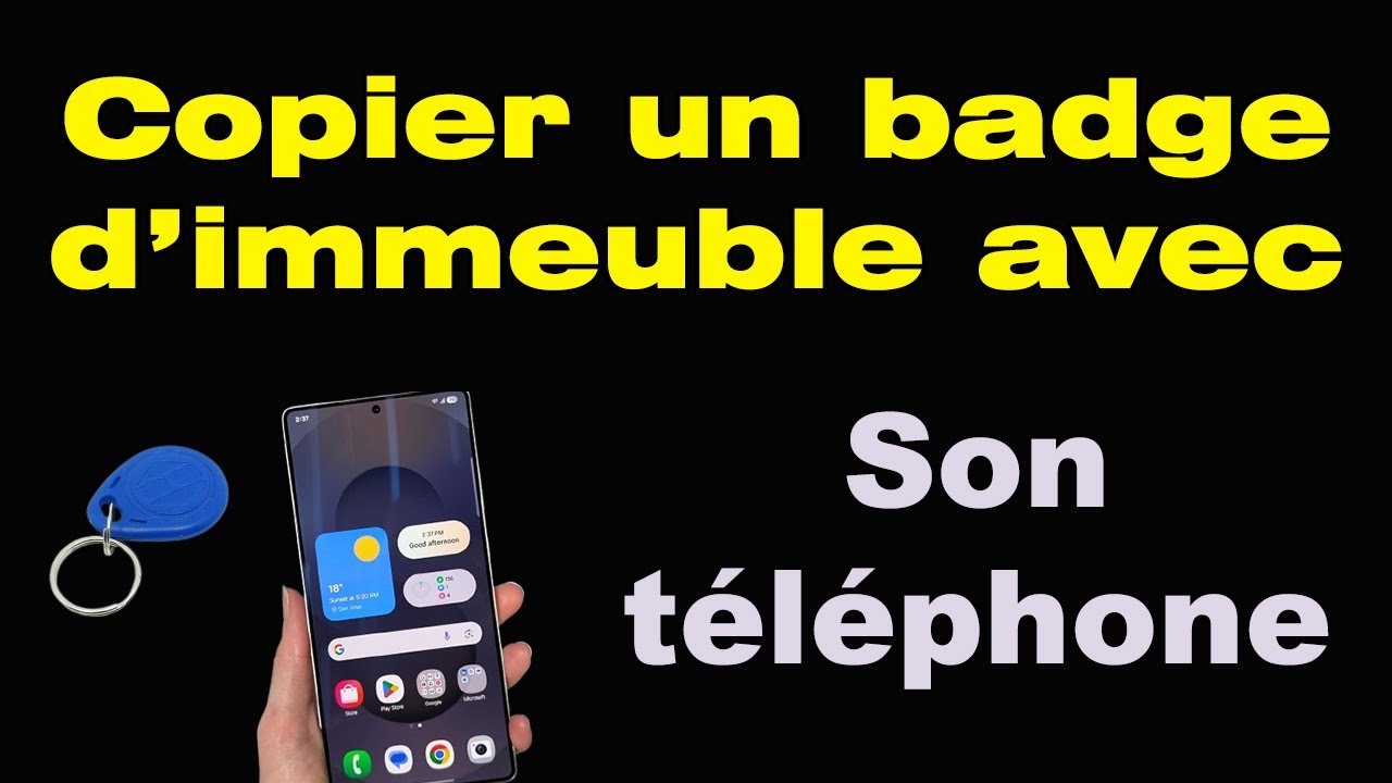 Comment dupliquer un badge d’entrée immeuble avec son téléphone ...