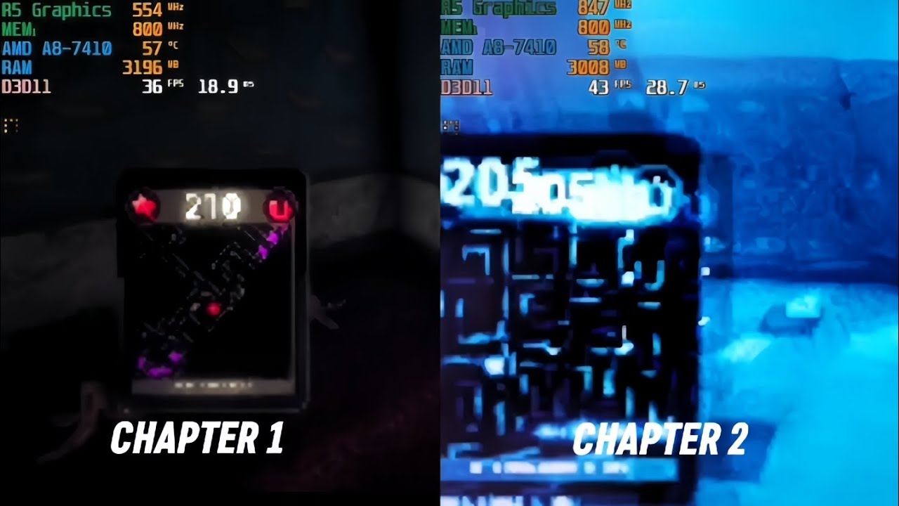 Dark Deception chapter 1- 2 FPS Comparison | Low end pc - YouTube