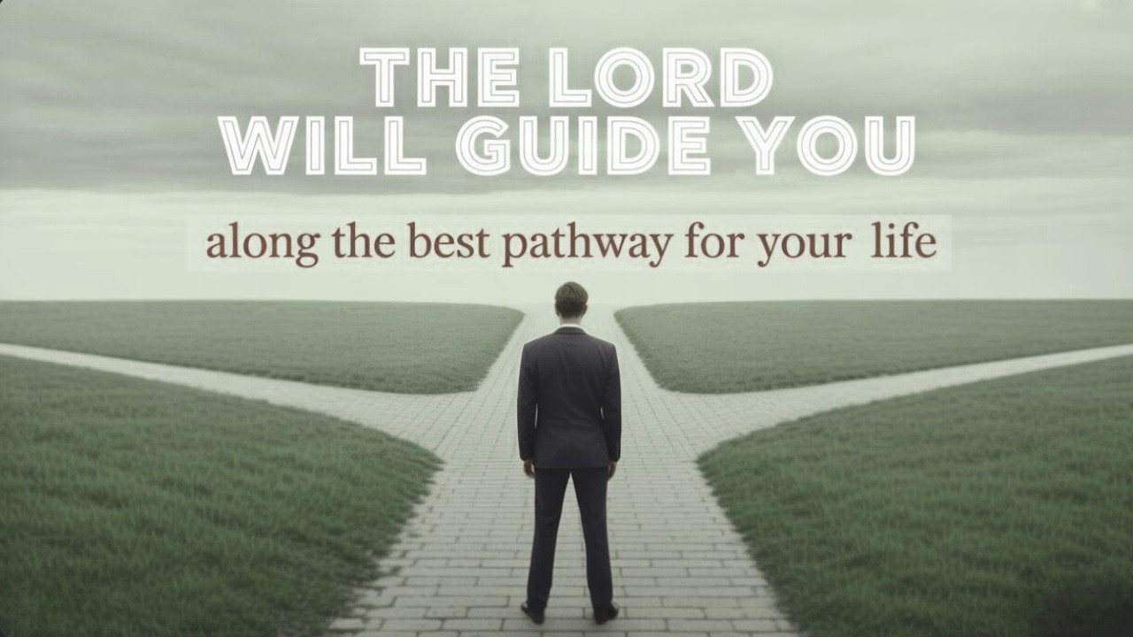 THE LORD WILL GUIDE YOU ALONG THE BEST PATHWAY FOR YOUR LIFE PSALM 32:8 ...
