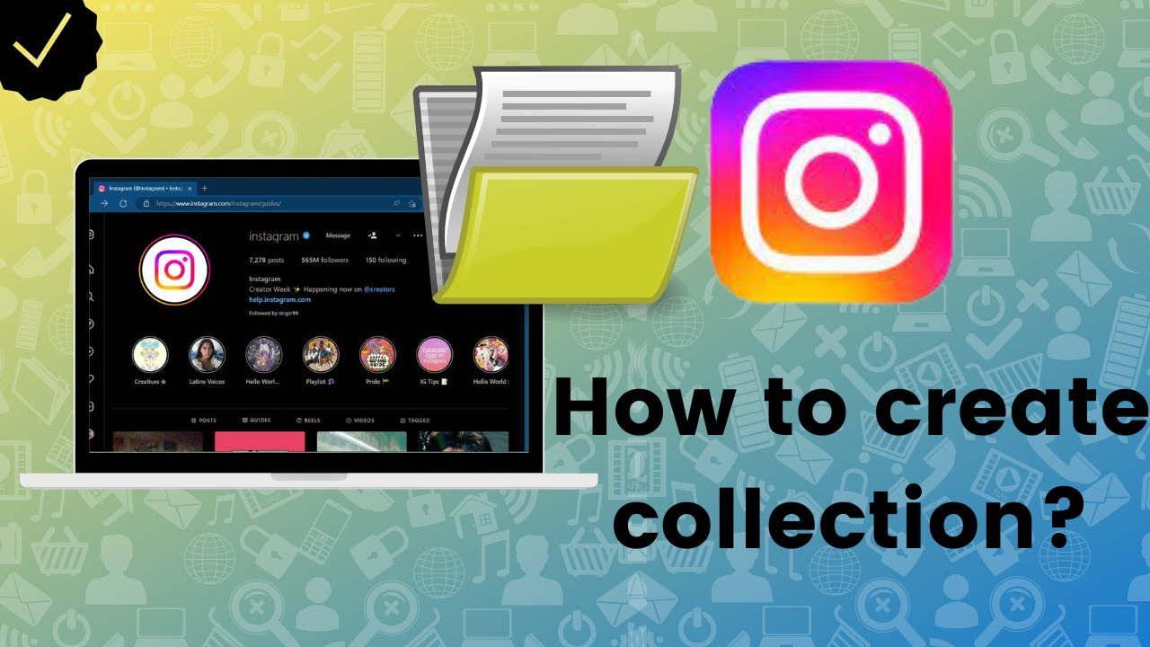 How to create a new collection on Instagram? - YouTube
