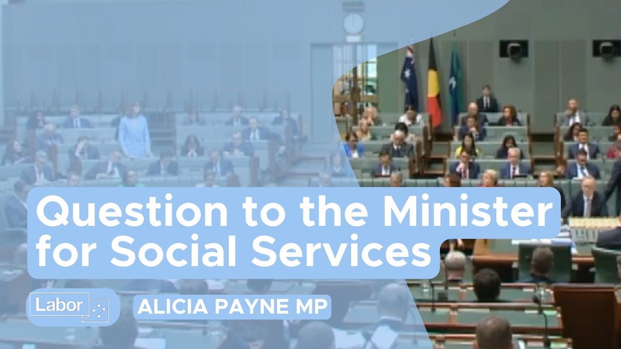 12 September 2024 - Question to the Minister for Social Services - YouTube