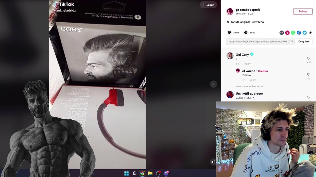 Gigachad Headphones - YouTube