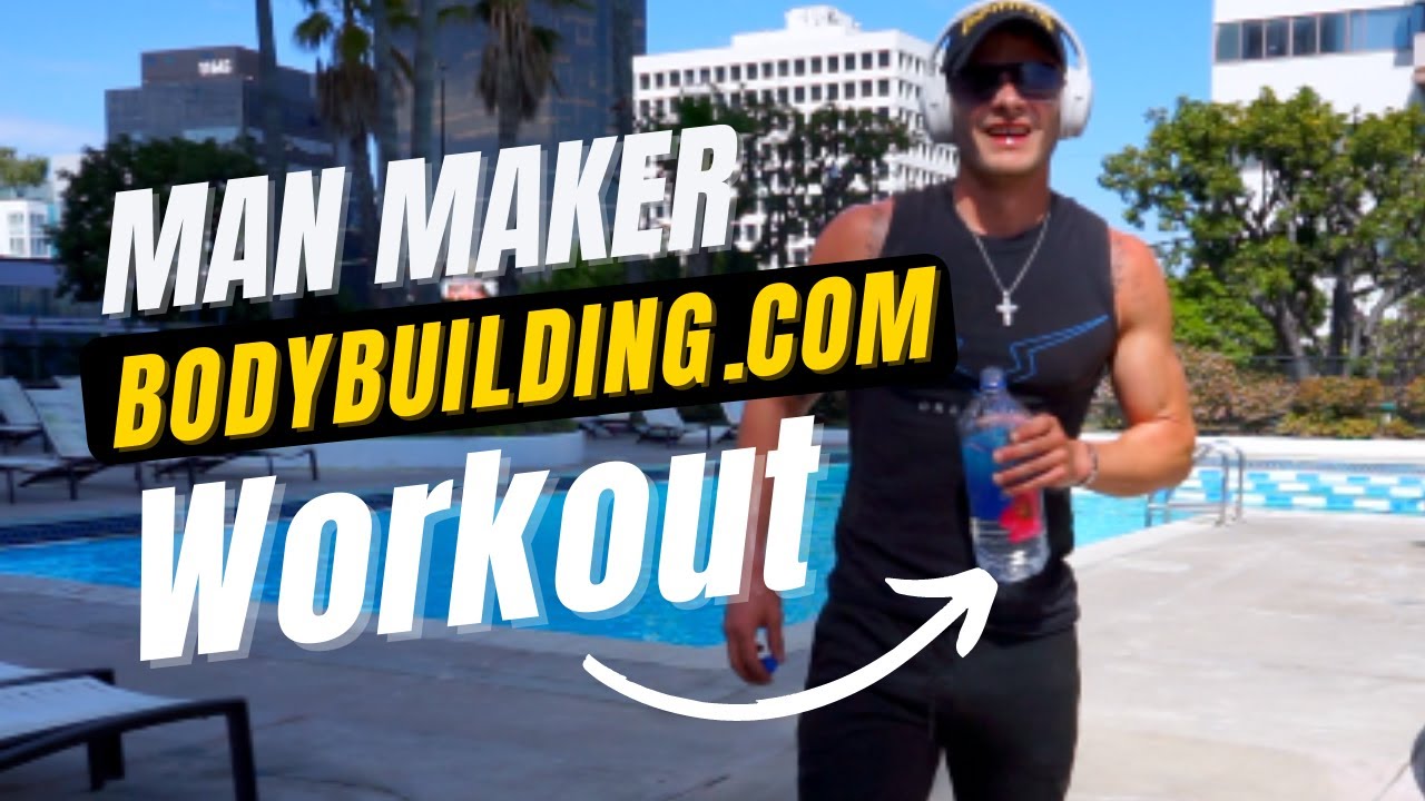 MAN MAKER MAYHEM WORKOUT | BODYBUILDING.COM - YouTube