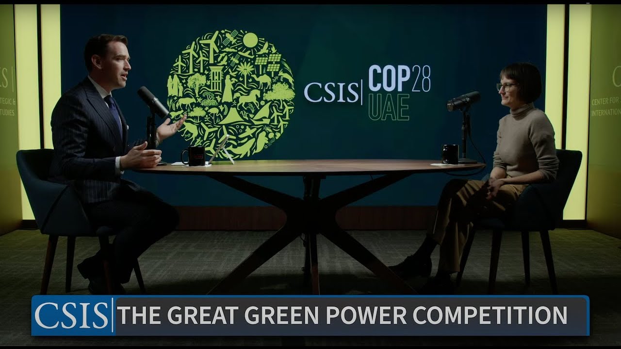 The U.S. and China's Great Green Power Competition | COP Stocktake ...