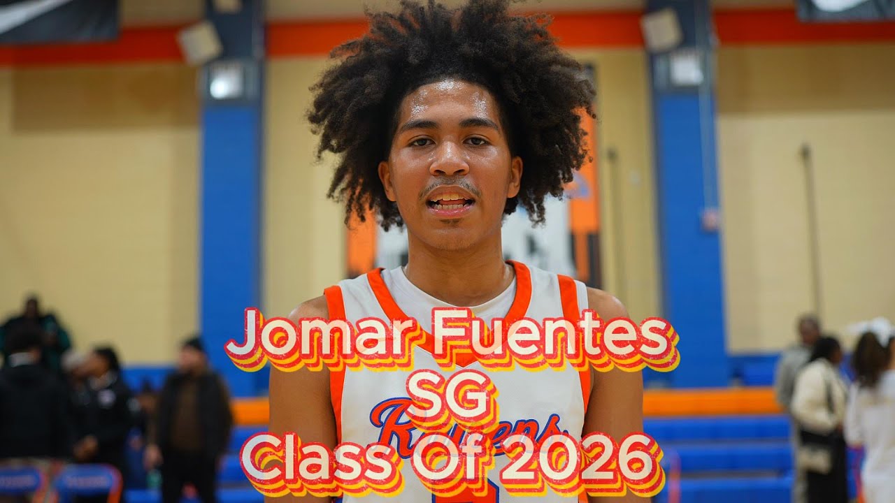 Senior Jomar Fuentes goes 4/4 from deep in 1 minute - YouTube