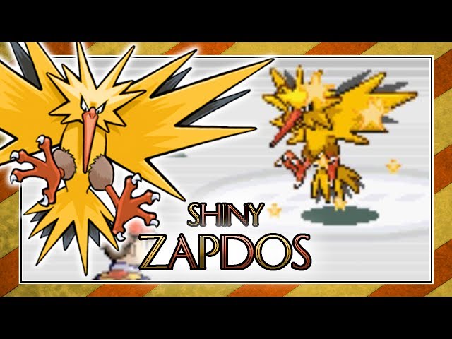 Shiny Zapdos Sprite