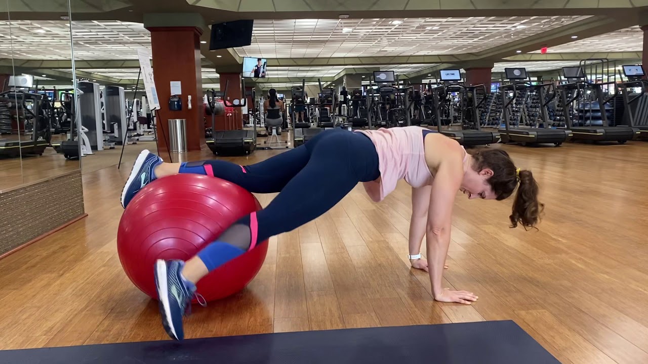 Foot taps on ball - YouTube