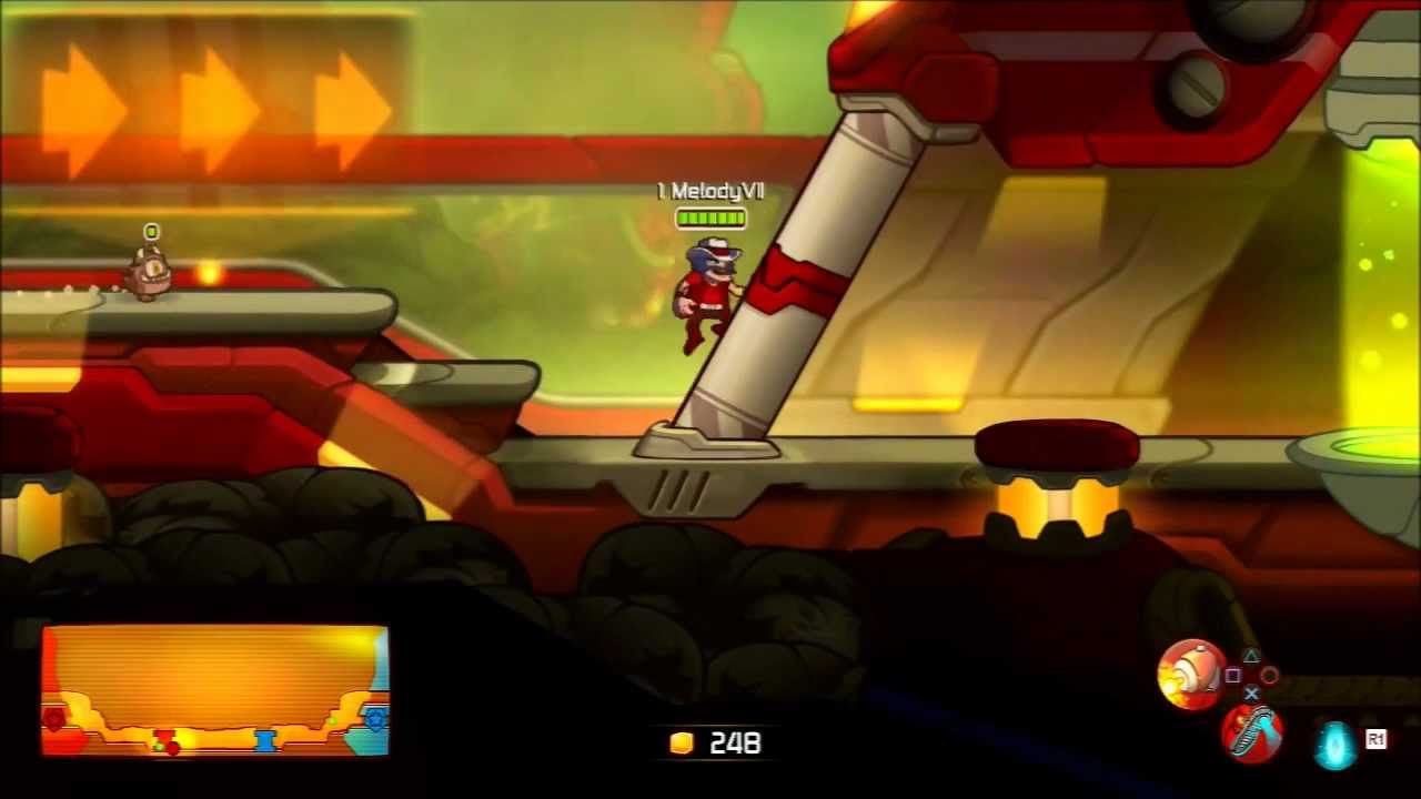 AwesomeNauts Gameplay Preview - PS3 [HD] - YouTube