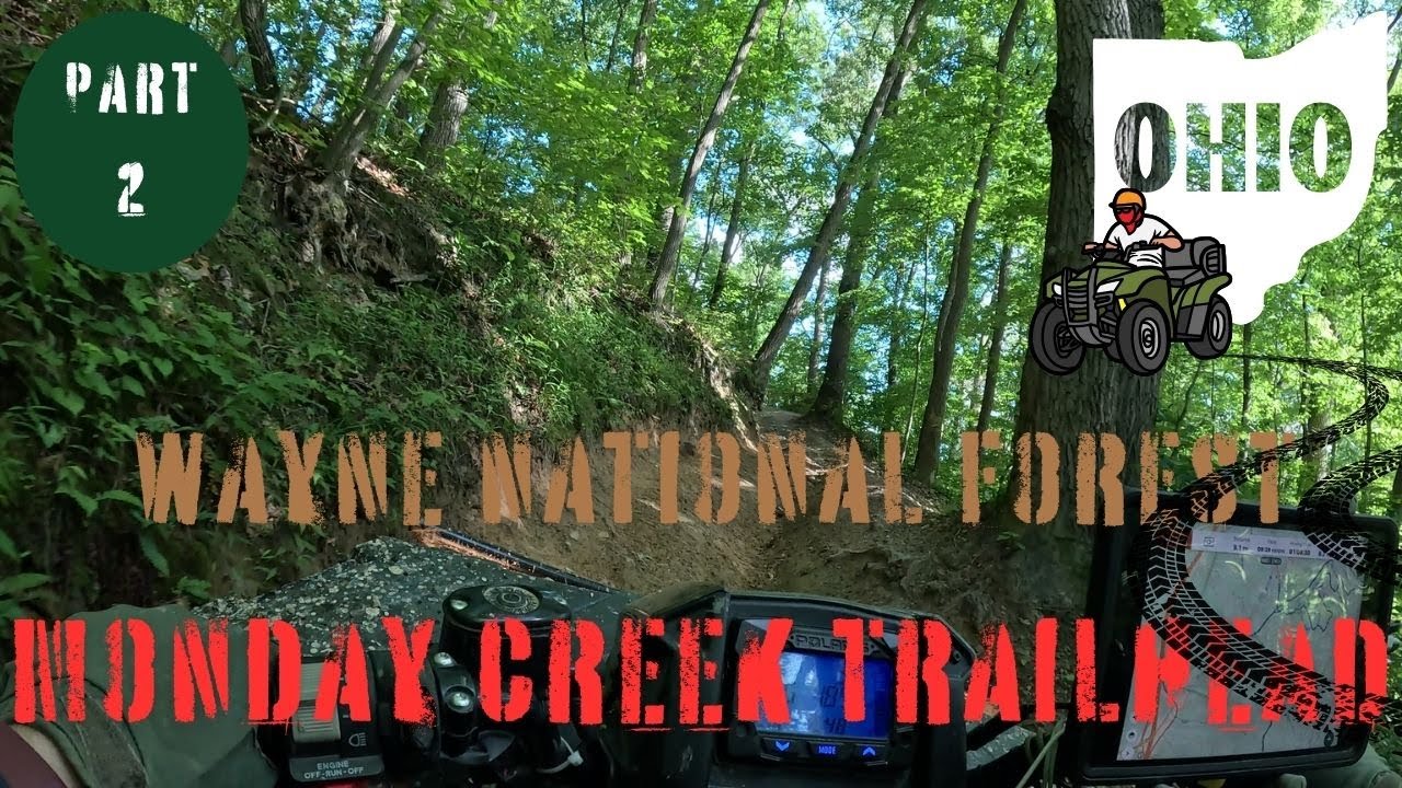 ATV Riding the Wayne National Forest Monday Trailhead - Part 2 - YouTube