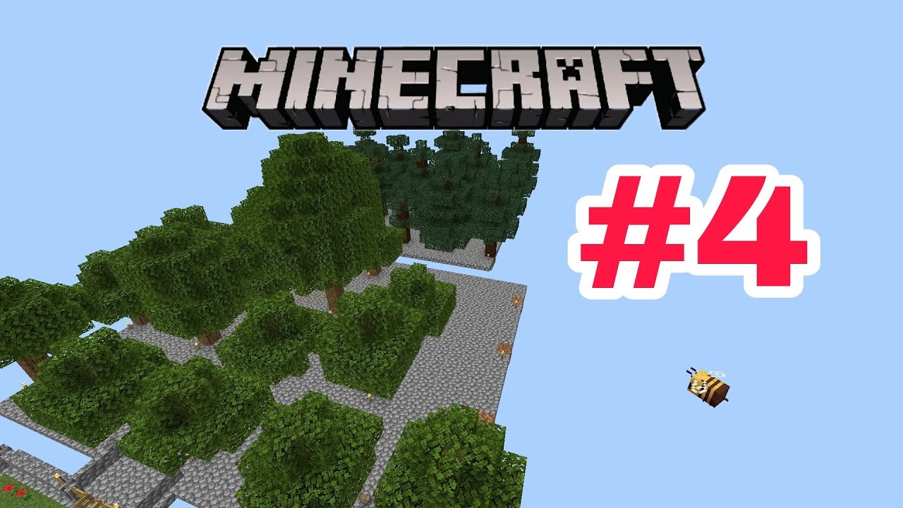 I expand my one block island #Ine block part 4#One block #Minecraft ...