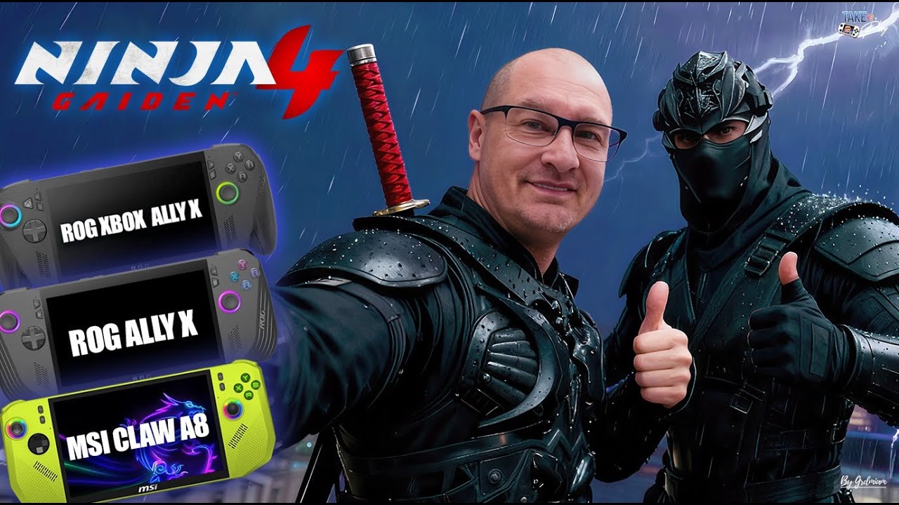 Gameplay Ninja Gaiden 4 sur 3 consoles portables: MSI Claw A8, ROG Ally ...