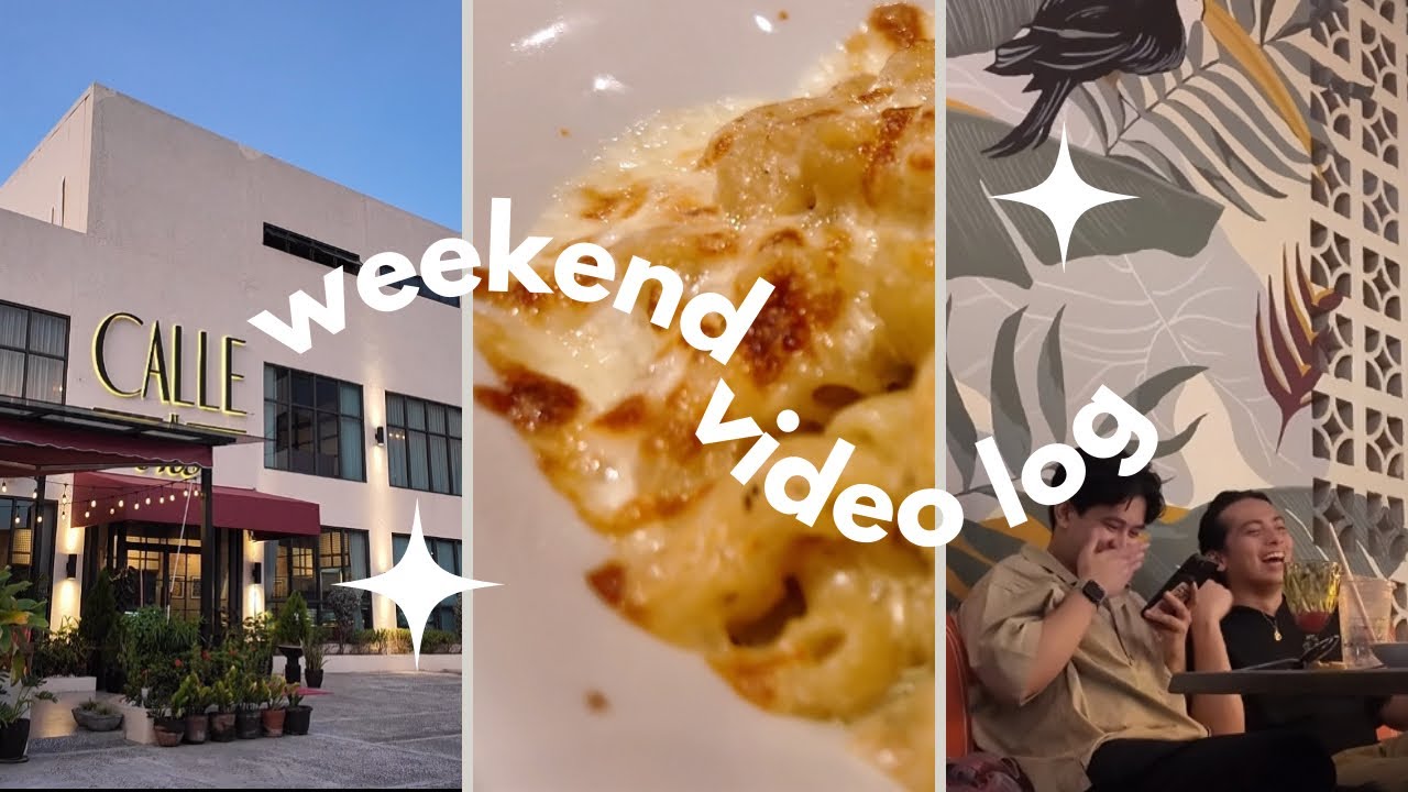 weekend vlog 🍃 unli pasta & catch up session - YouTube