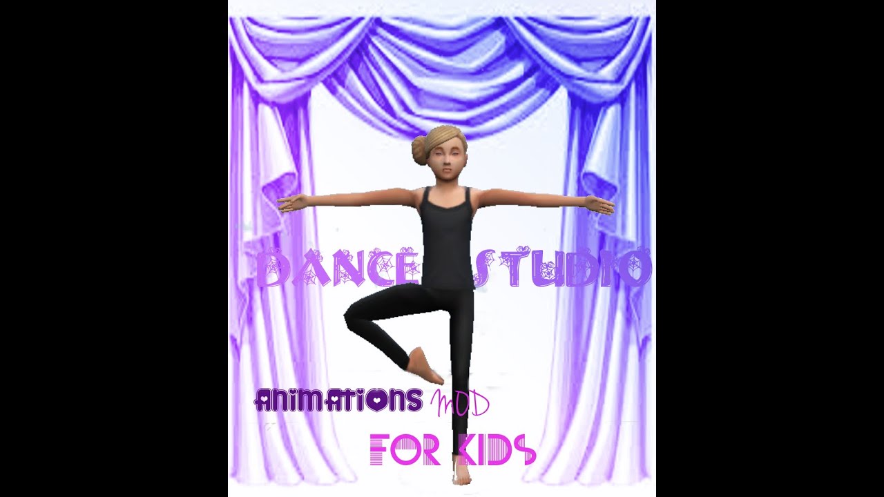 THE SIMS 4 BALLET FOR CHILDREN #sim4ballet #Dancestudio #balletbasics ...