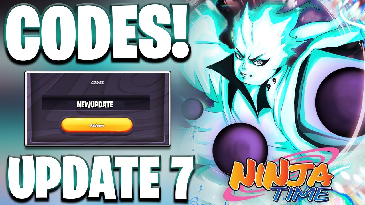 *NEW* ALL WORKING TENSEIGAN UPDATE 7 CODES FOR NINJA TIME! ROBLOX NINJA ...