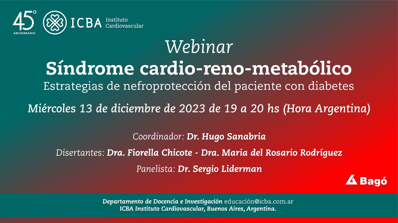 Síndrome cardio-reno-metabólico. Estrategias de nefroprotección del ...