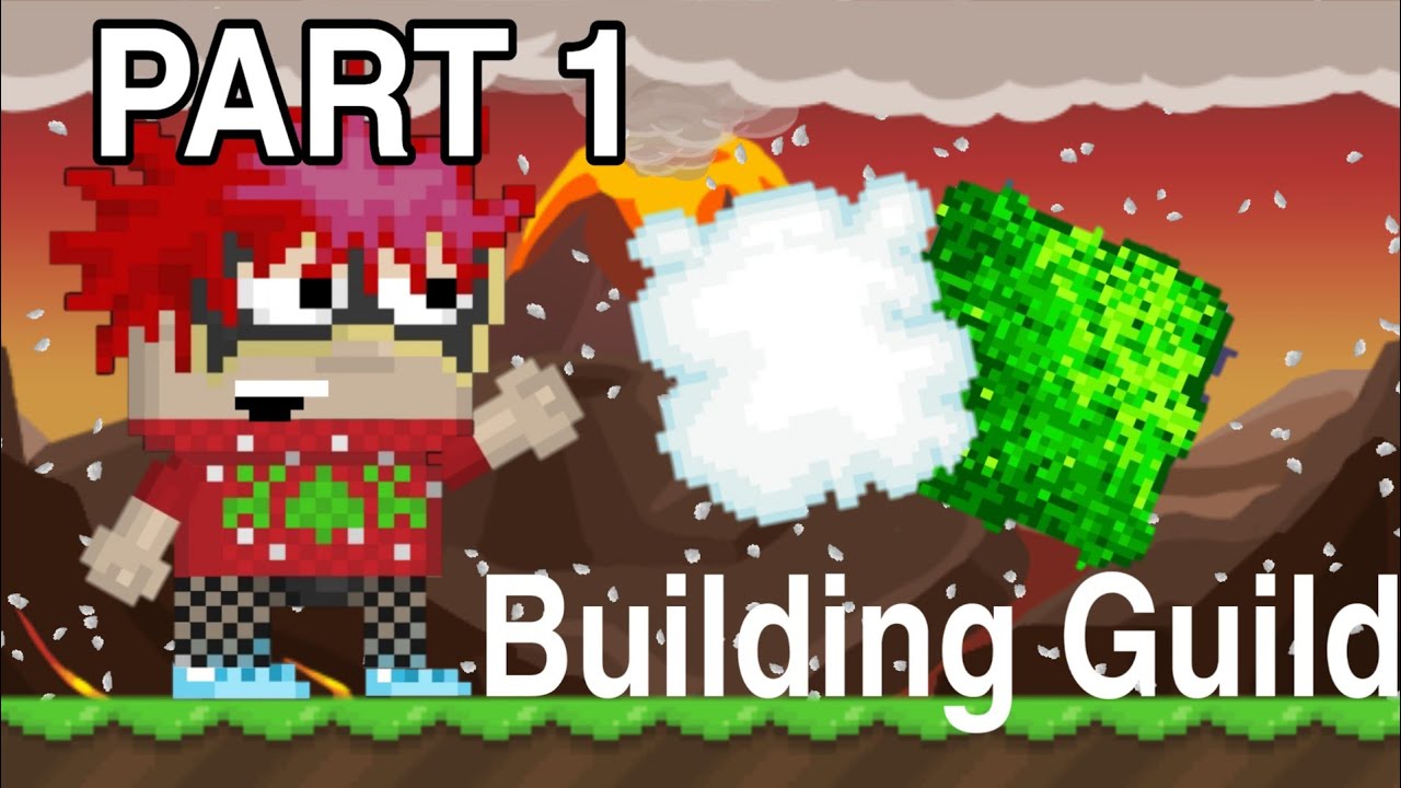 Building Own Guild World With Hedge And Clouds Block (Part 1) - YouTube