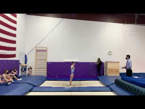 Iris Level 6 Trampoline Routine - Sweetheart Invitational 2021