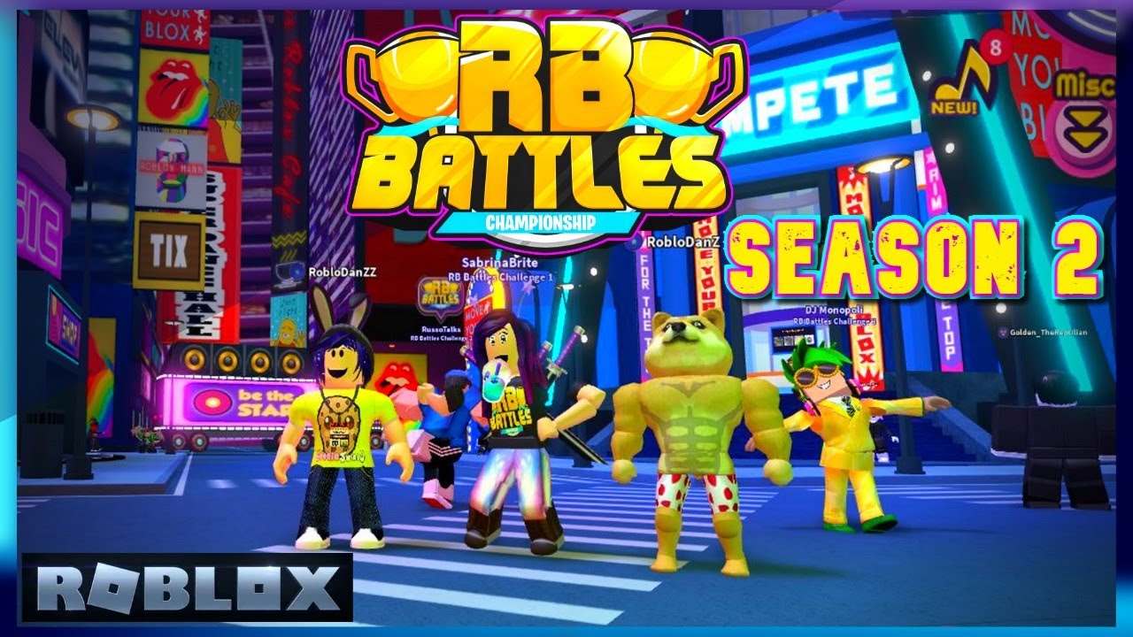 Trying Out The RB Battles Minigames Season 2! (ROBLOX, RB Battles ...
