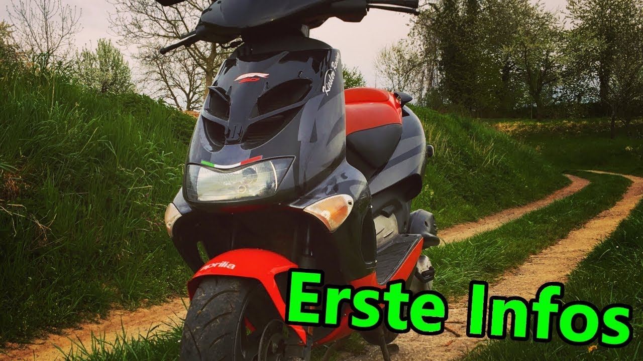 Erste Infos - Aprilia SR70 MHR - YouTube