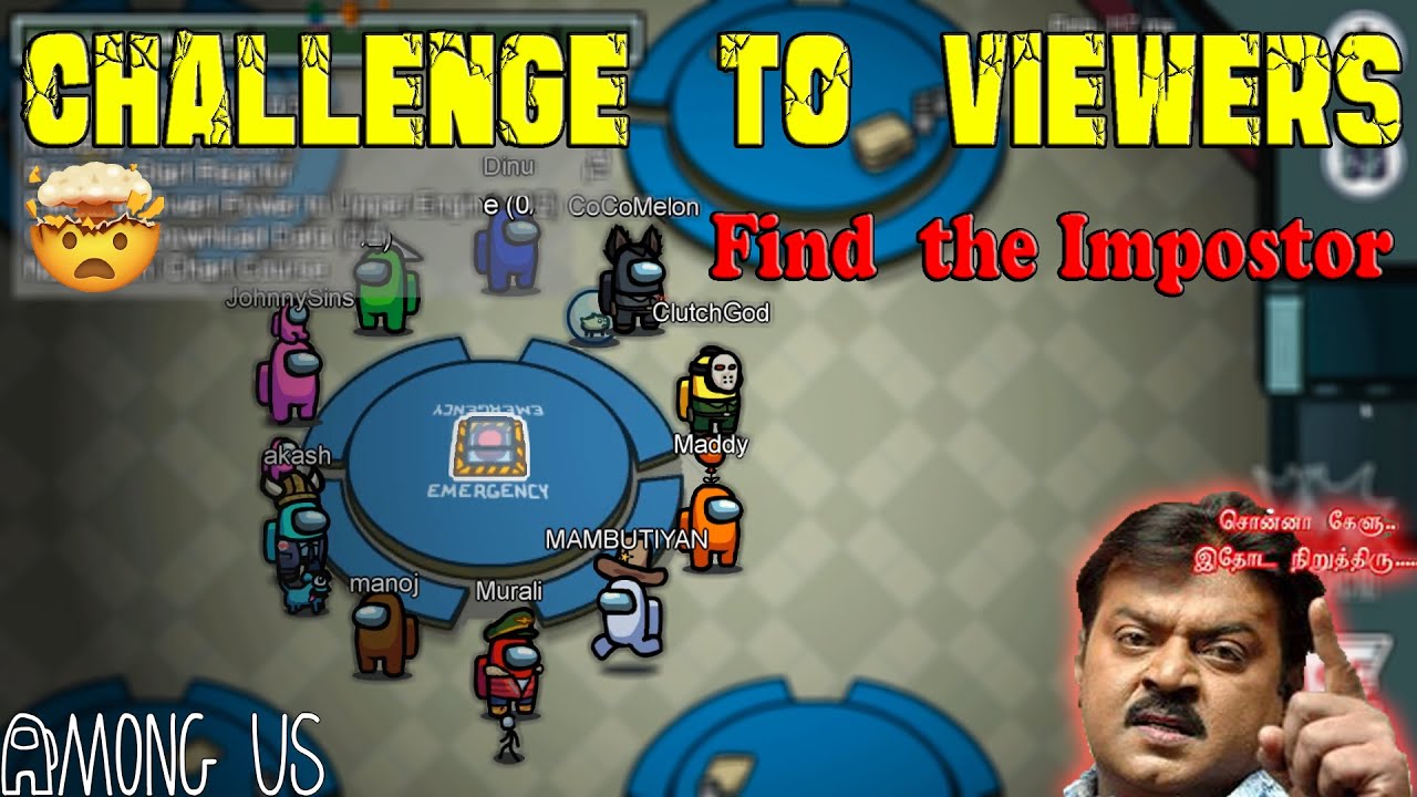 Among Us Challenge To Viewers || Find the IMPOSTOR || Shocking Truth at ...