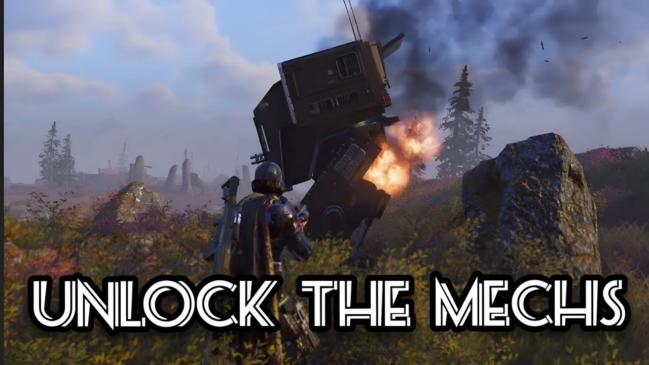 How To Unlock Mechs In Helldivers 2 - YouTube