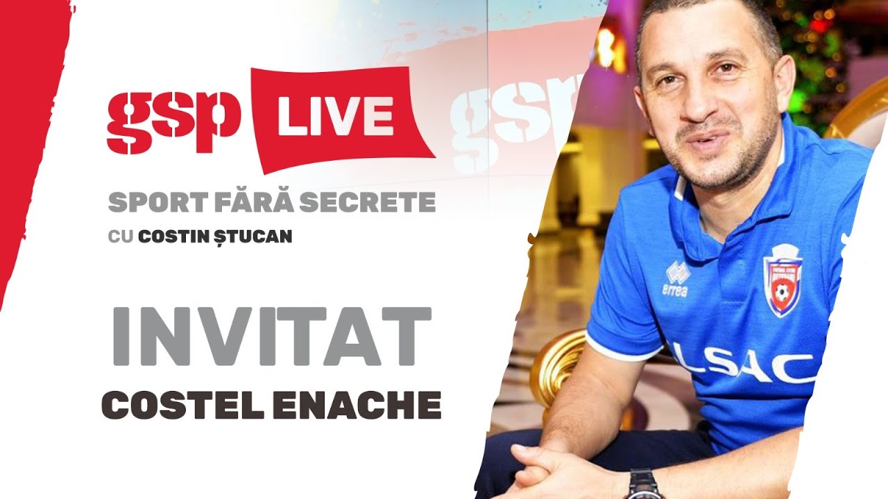 Costel Enache, invitatul zilei la GSP Live (18 octombrie) - YouTube