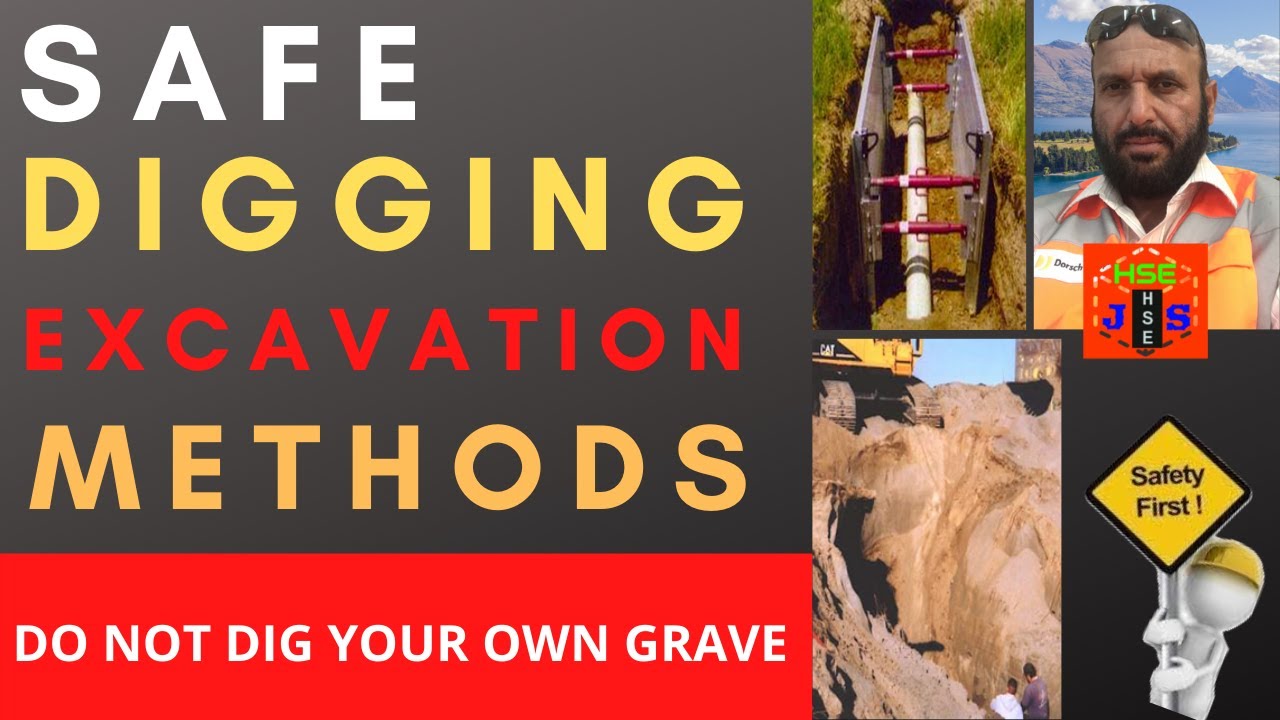 DIGGING / EXCAVATION - HAZARDS & PRECAUTIONS. How to keep the trenches ...