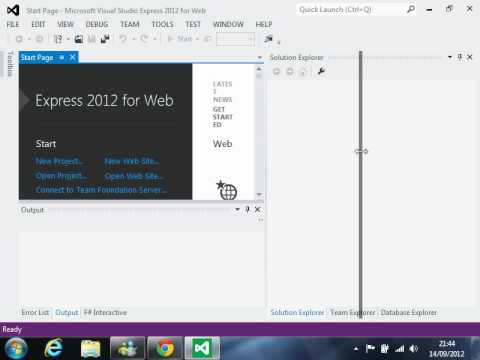 WPF desktop GUI app development in F# with VS Express 2012 for Web ...