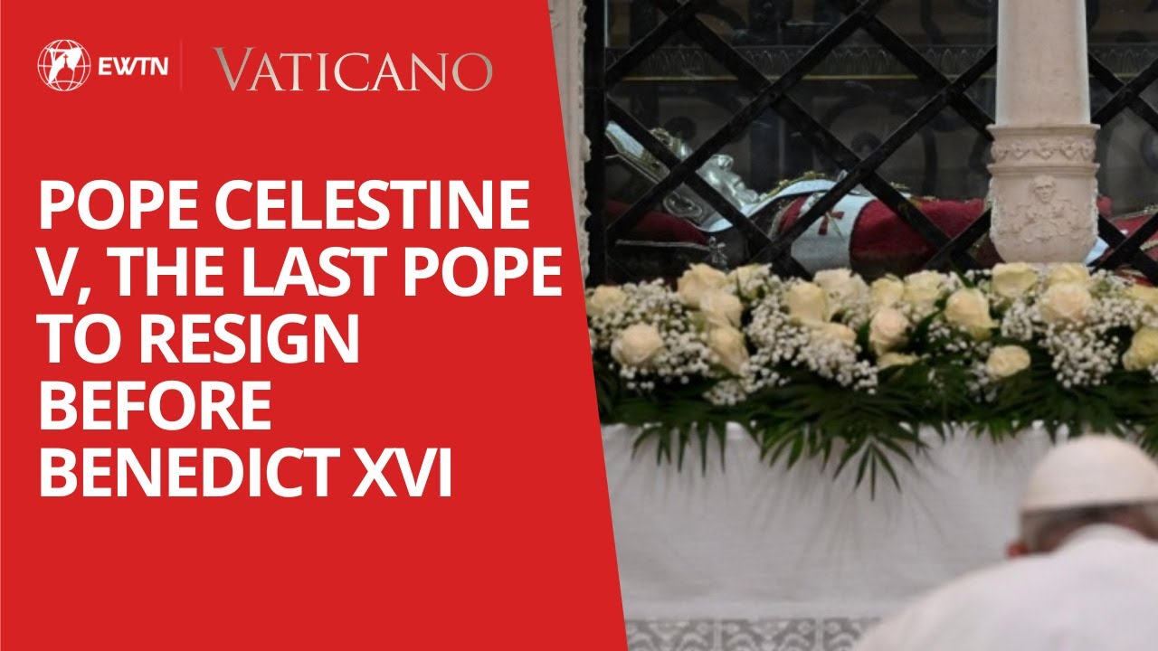 Pope Celestine V, the last pope to resign before Benedict XVI - YouTube