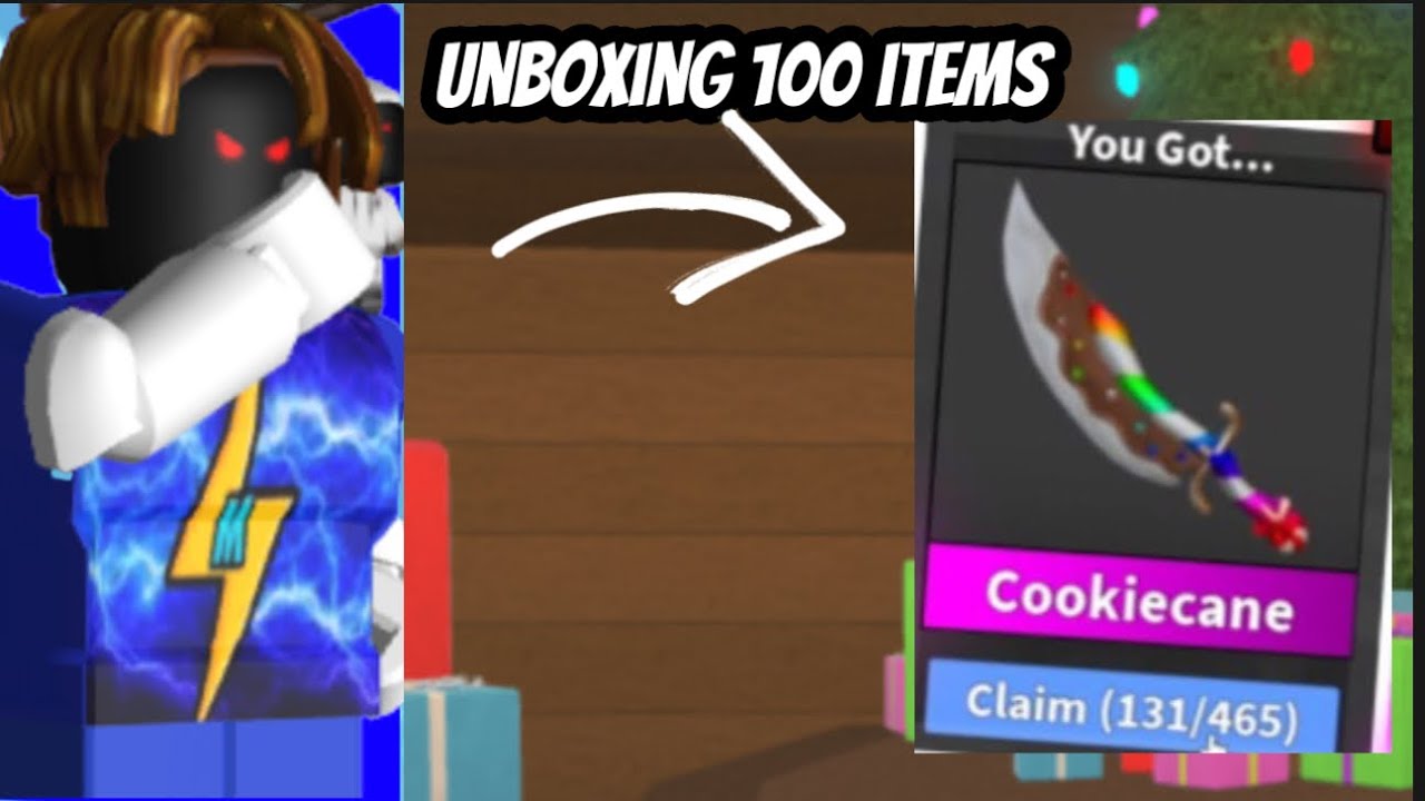 Unboxing 100 items (mm2) - YouTube